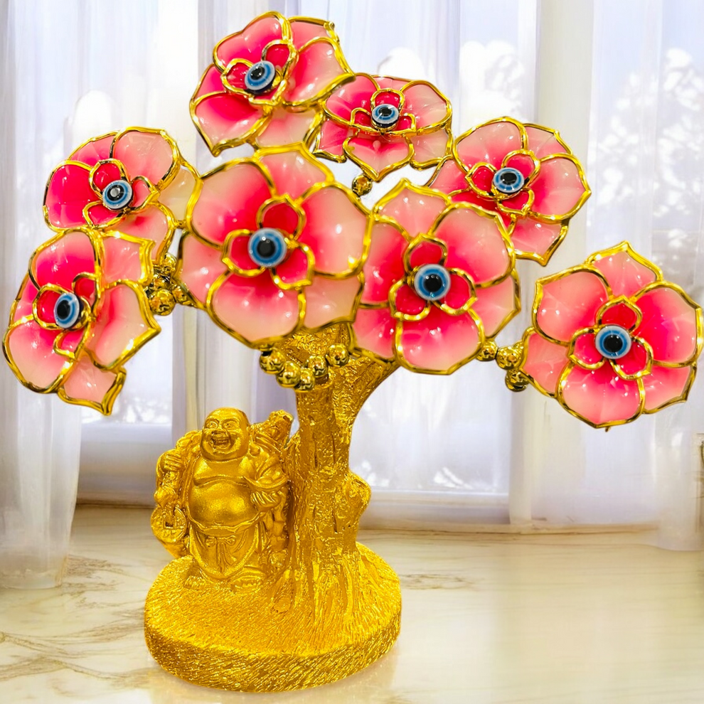 Laughing Buddha Evil Eye Tree – Feel Rich Decor